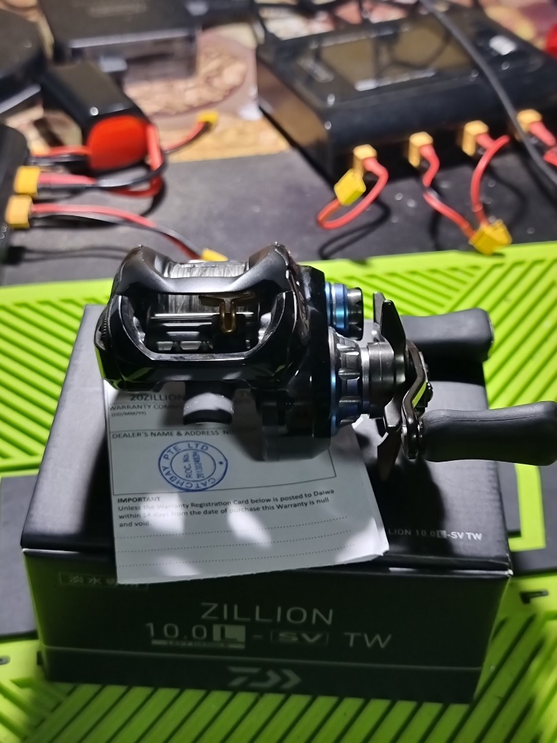 Daiwa Zillion 10 SV TW, Sports Equipment, Fishing on Carousell
