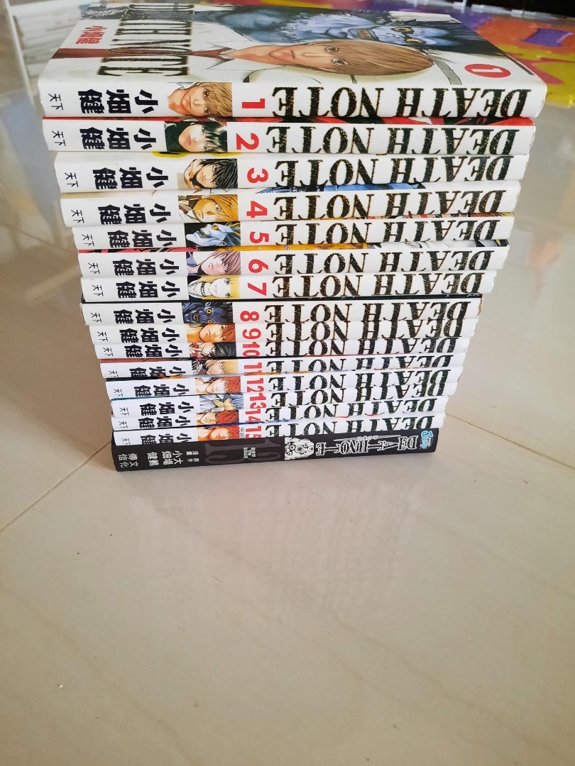 Death note in chinese, Hobbies & Toys, Books & Magazines, Comics ...