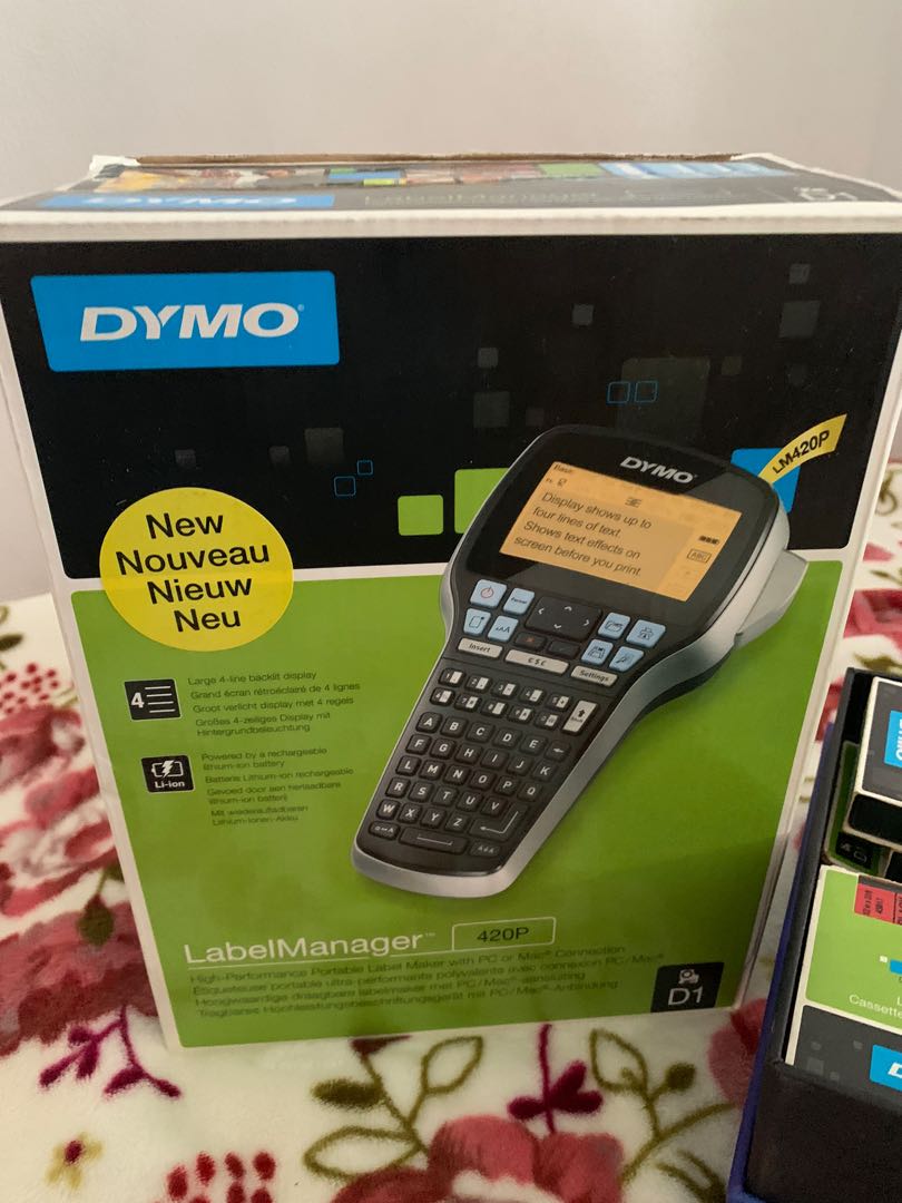 Dymo Label Manger 420P, Computers & Tech, Parts & Accessories, Other ...