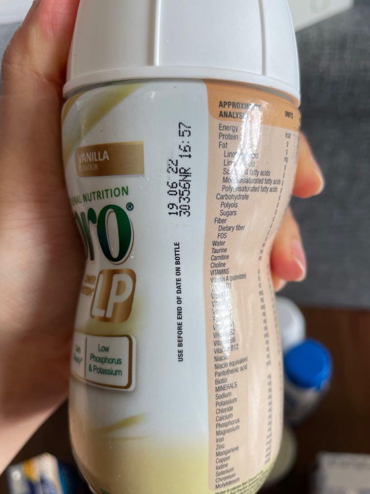 Ensure liquid strawberry/ Nepro vanilla, Health & Nutrition, Health ...