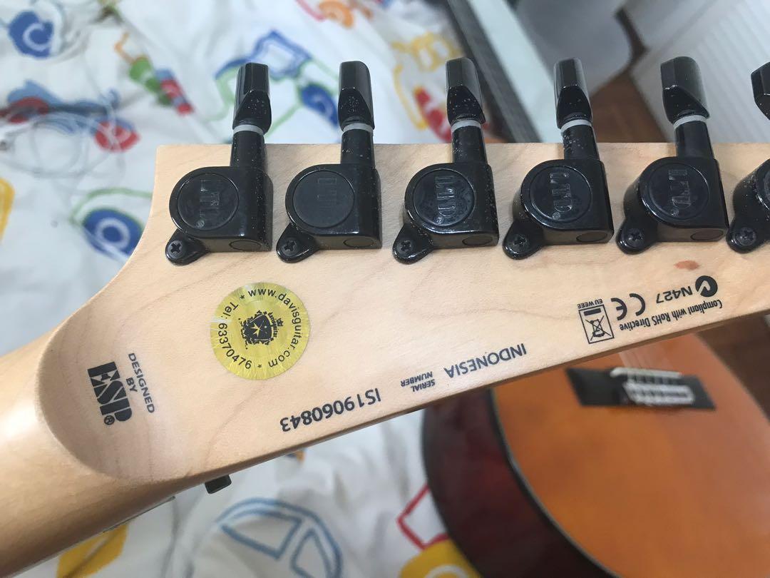 ESP LTD M200 FM Electric Guitar with Floyd Rose Bridge, Hobbies & Toys ...