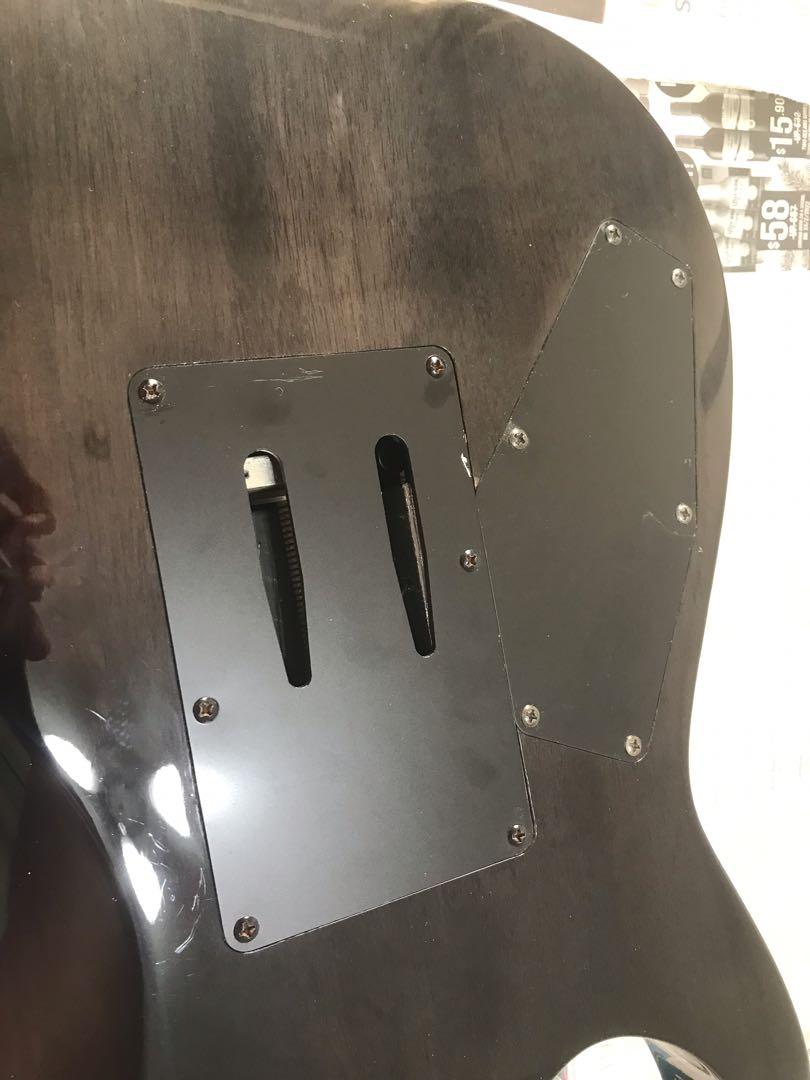 ESP LTD M200 FM Electric Guitar with Floyd Rose Bridge, Hobbies & Toys ...