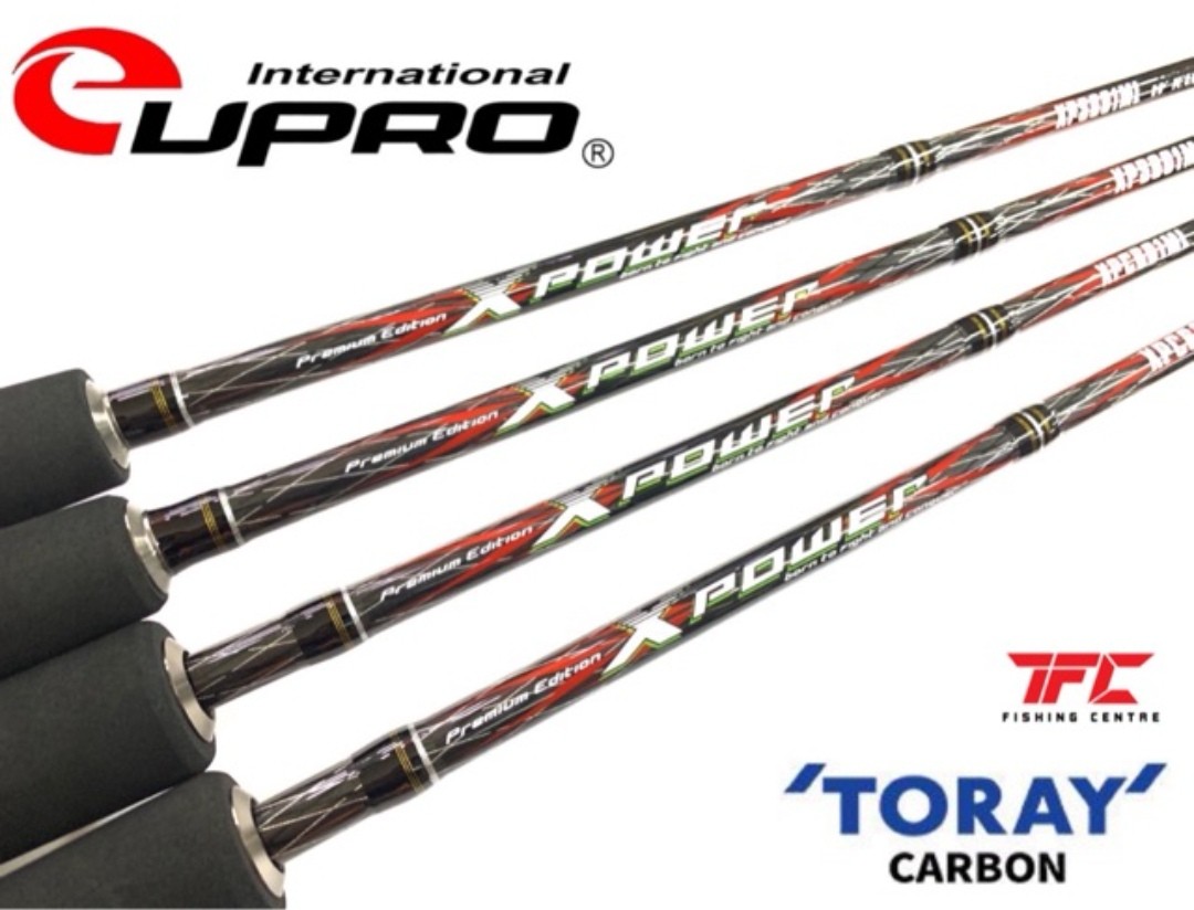 Eupro X Power BC rod, PE 0.8-2, Sports Equipment, Fishing on Carousell