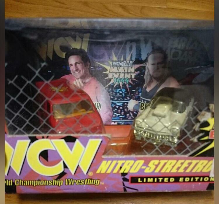 FREE TRACKED SHIPPING AND SEALED! WCW WWE WWF NWO Nitro-Streetrods ...
