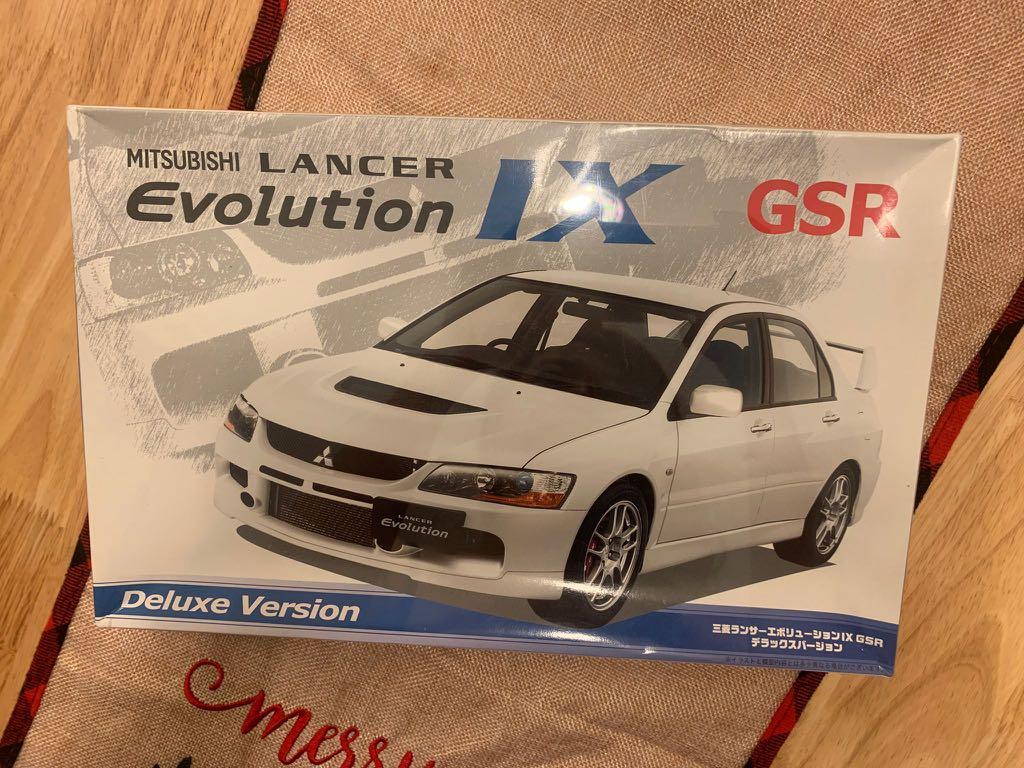 Fujimi Inch Up 1/24 Mitsubishi Lancer Evolution IX GSR Plastic Model ...