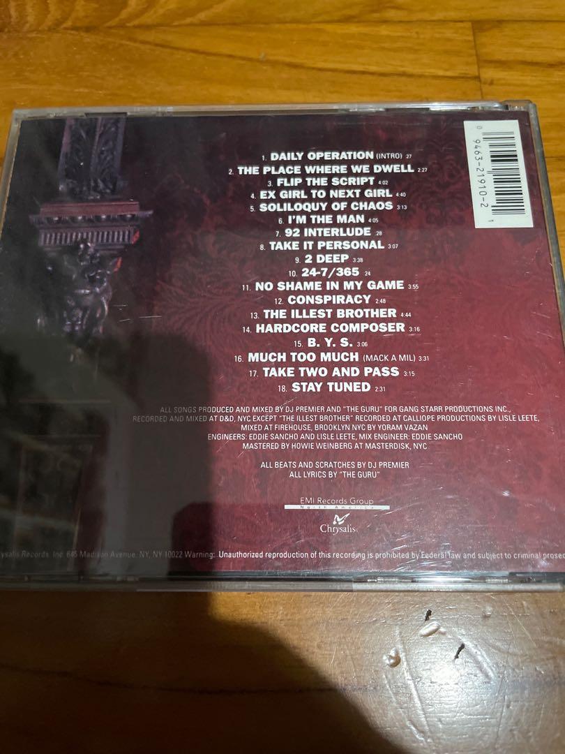 Gang Starr Daily Operations CD, Hobbies & Toys, Music & Media, CDs ...