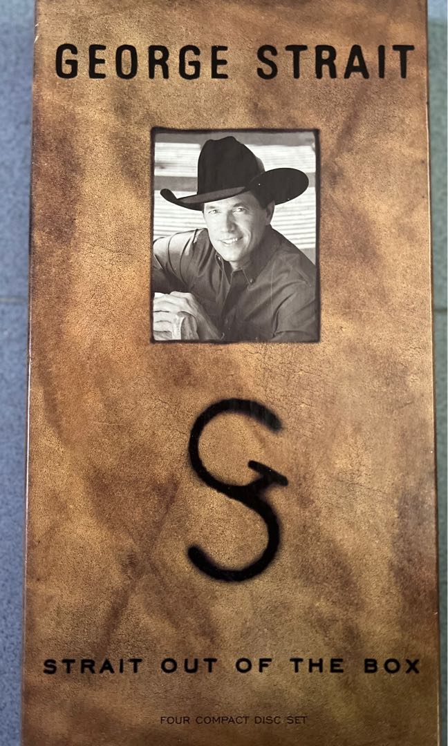 George Strait - Strait out of the box set, Hobbies & Toys, Music ...