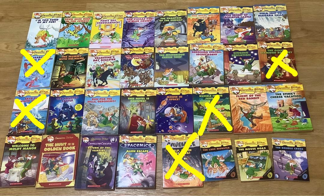 Geronimo Stilton Books, Hobbies & Toys, Books & Magazines, Fiction ...