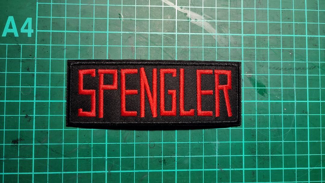 Ghostbusters Spengler name tag patch, Hobbies & Toys, Toys & Games on ...