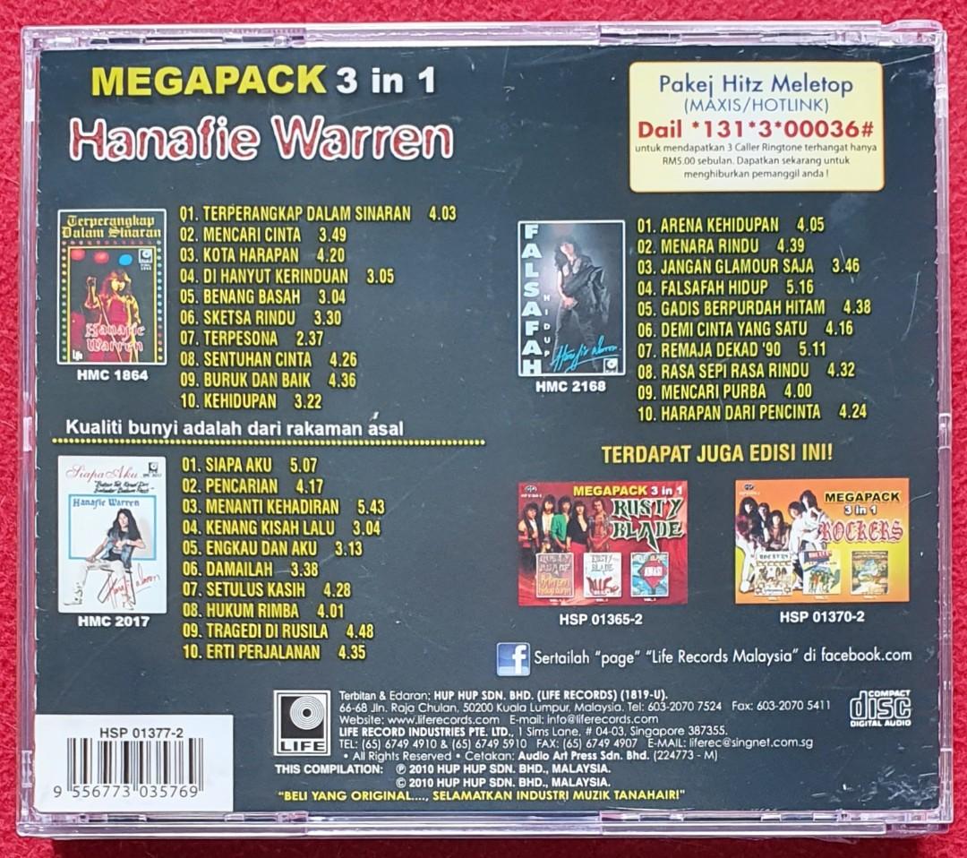 Hanafie Warren 3 CD set, Hobbies & Toys, Music & Media, CDs & DVDs on ...