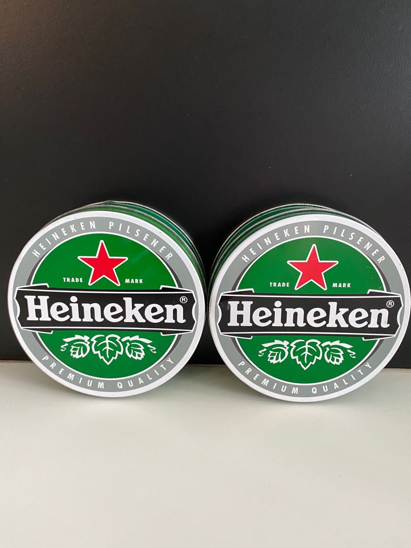 Heineken Coasters in can x 2 , Food & Drinks, Other Food & Drinks on ...