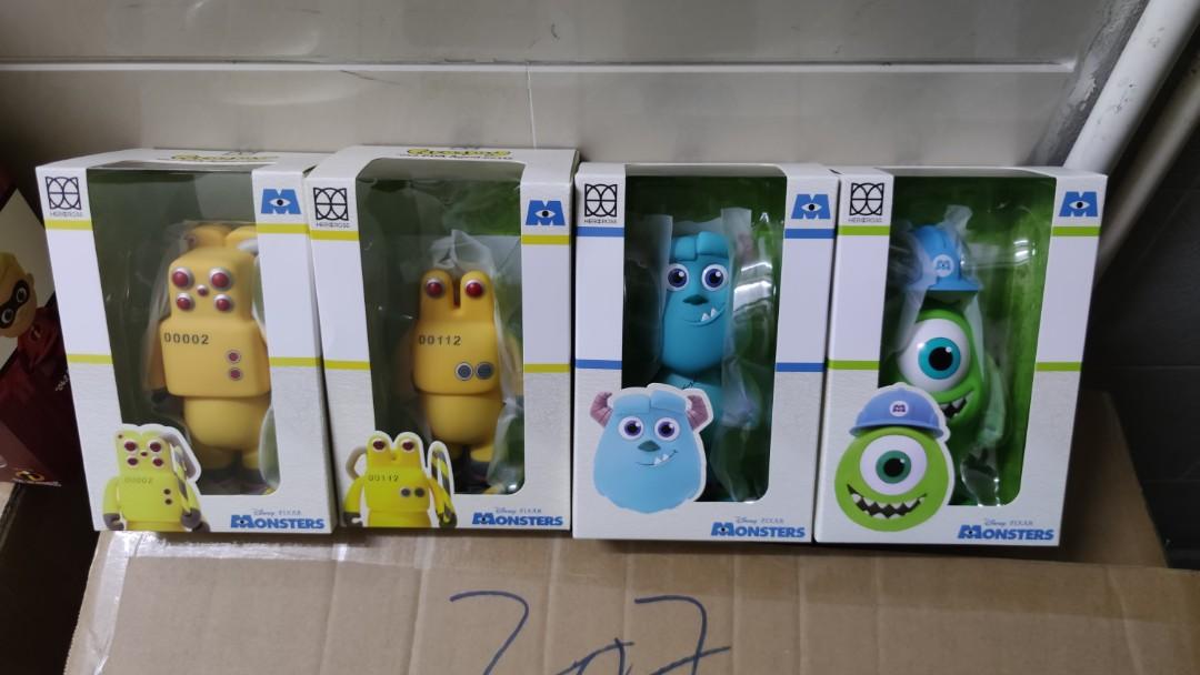 Herocross Hoopy Pixar 怪獸公司 Monster INC 全4種 毛毛 大眼仔 機械人, 興趣及遊戲, 玩具 & 遊戲類 ...