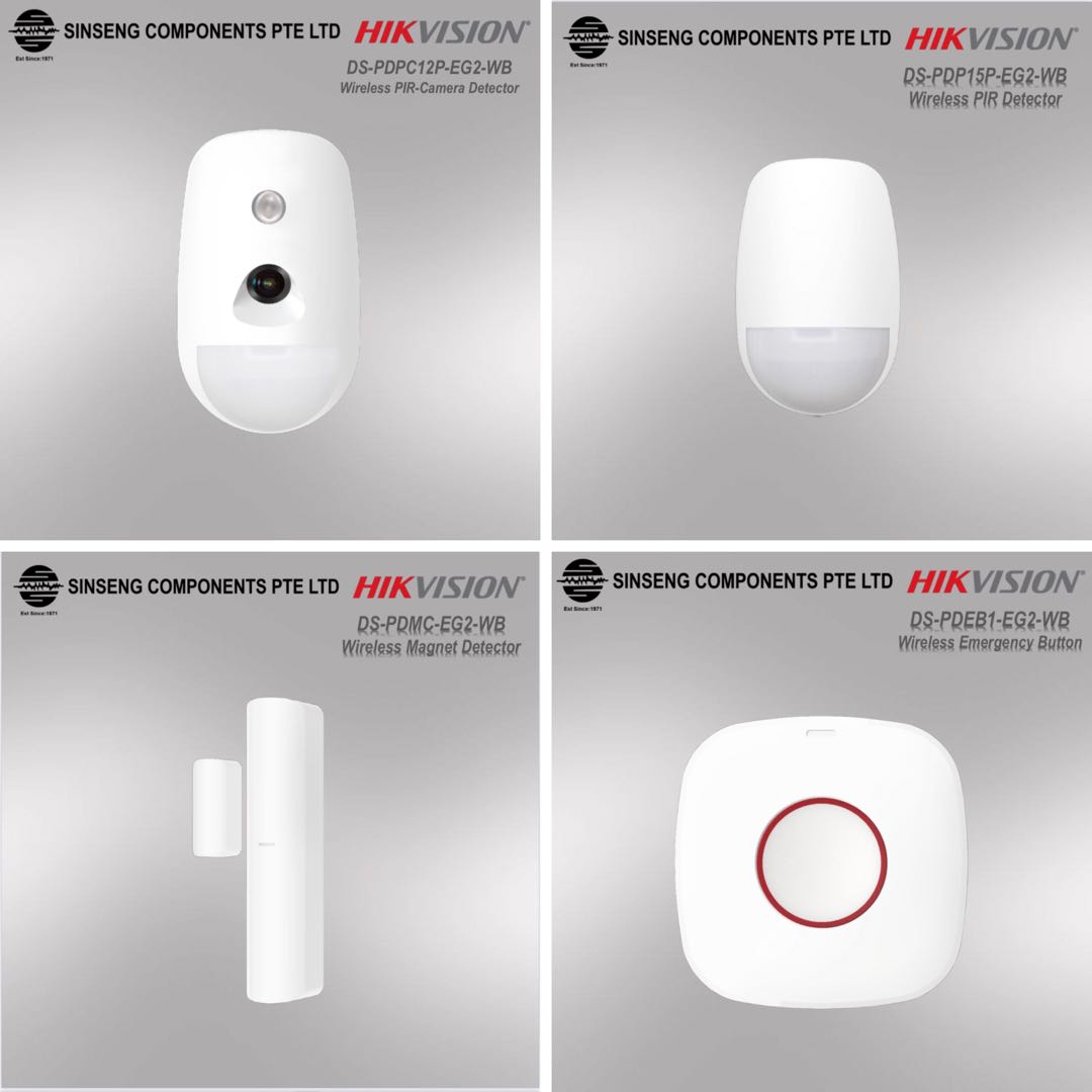 Hikvision Alarm Accessories [AX Pro Series •Wireless PIR Camera ...