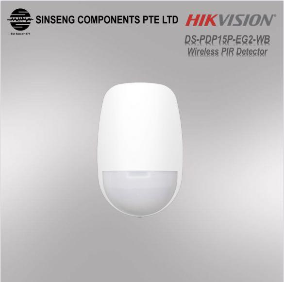 Hikvision Alarm Accessories [AX Pro Series •Wireless PIR Camera ...