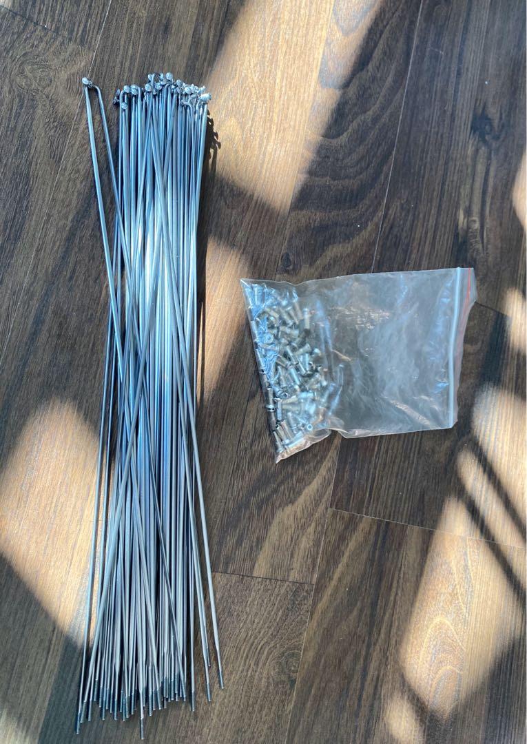 Hoshi (NJS) Aero Bladed Spokes. Never build., Sports Equipment ...