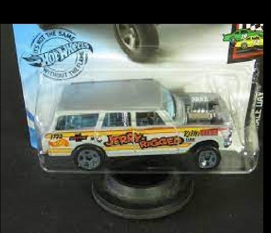 Hot Wheels 64 Chevy Nova Wagon Gasser Race Day Jerry Rigged Gray Mini ...