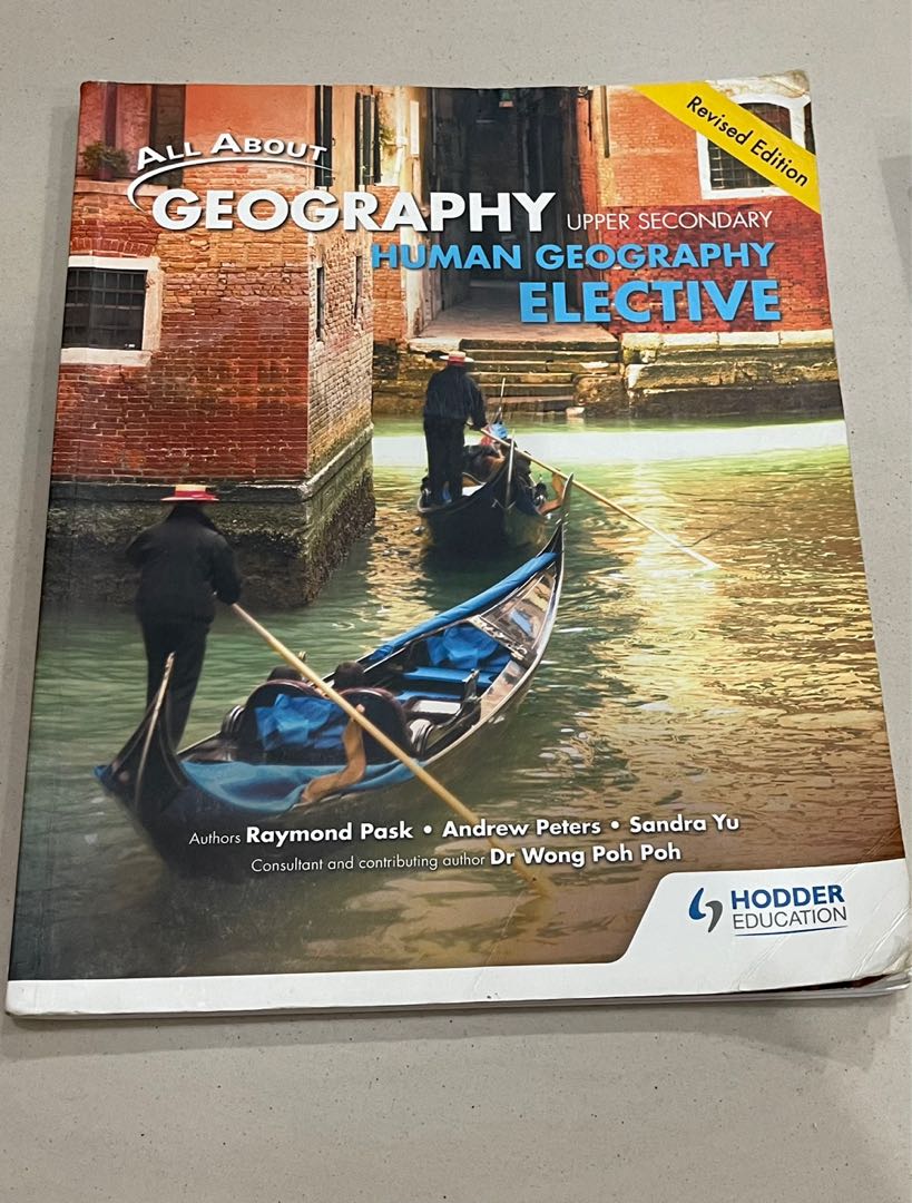 Human Geography textbook, Hobbies & Toys, Books & Magazines, Textbooks ...