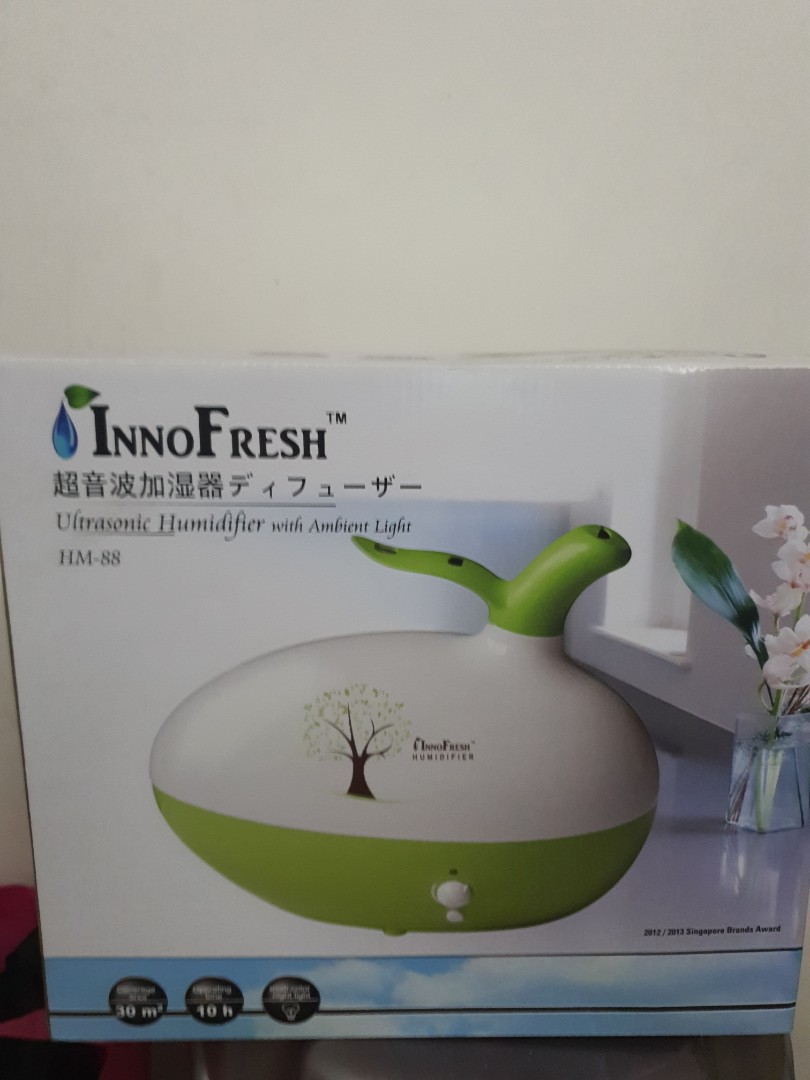 Innofresh Ultrasonic Humidifier, Furniture & Home Living, Home ...