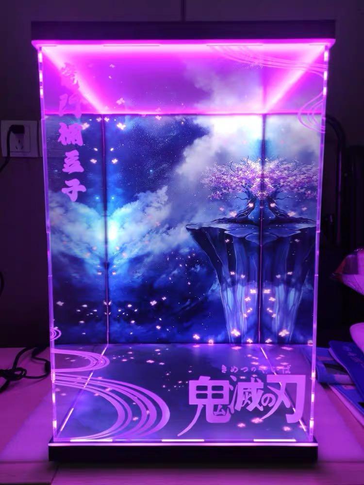 [INSTOCK] QYOP Light up display case + Magic Cube Shinobu or Nezuko ...