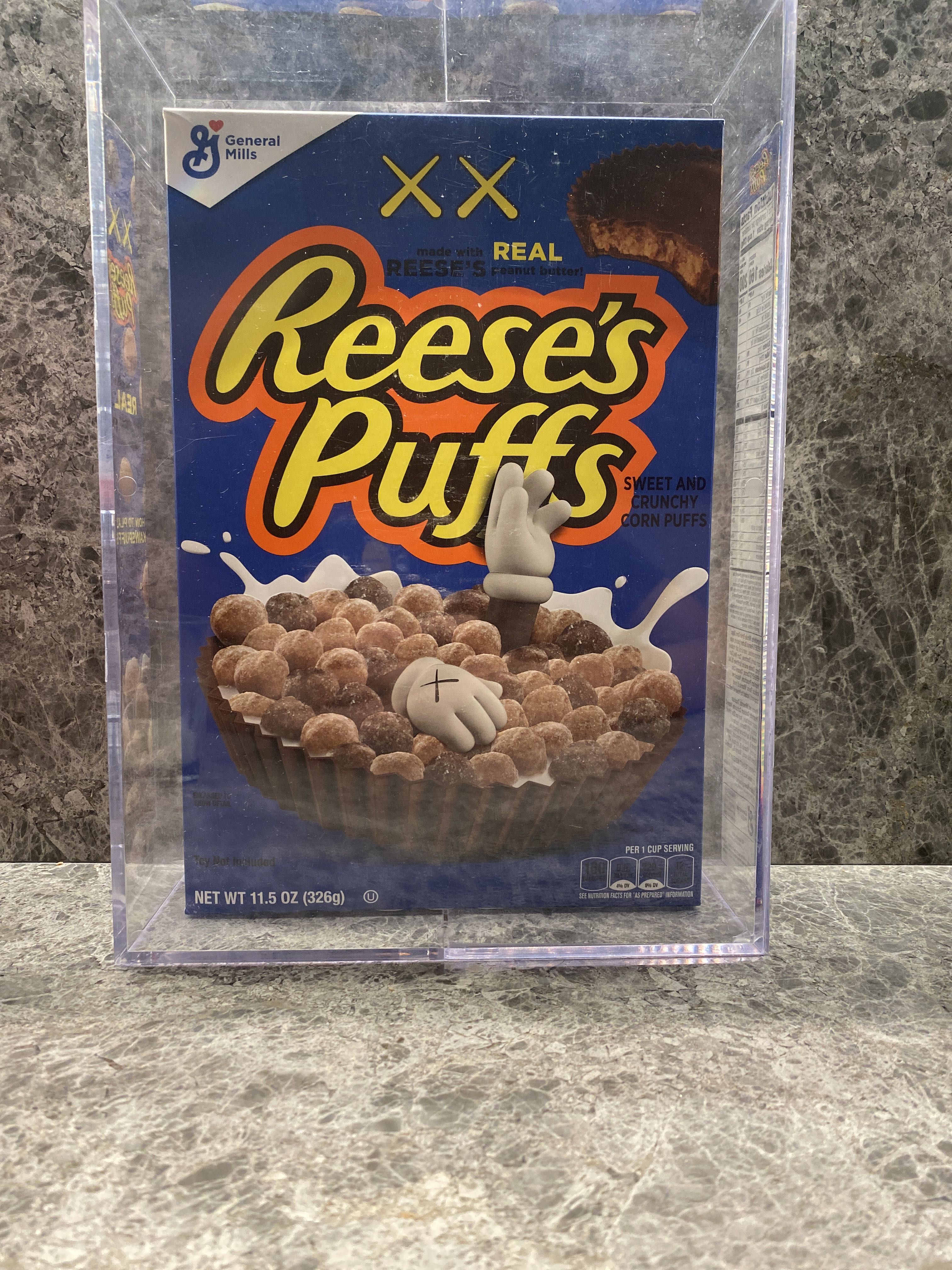 Kaws x Reeses puffs limited edition, Hobbies & Toys, Memorabilia ...