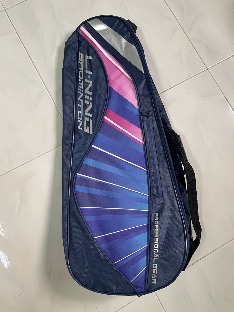 Li Ning Badmintion bag, Sports Equipment, Sports & Games, Racket & Ball ...