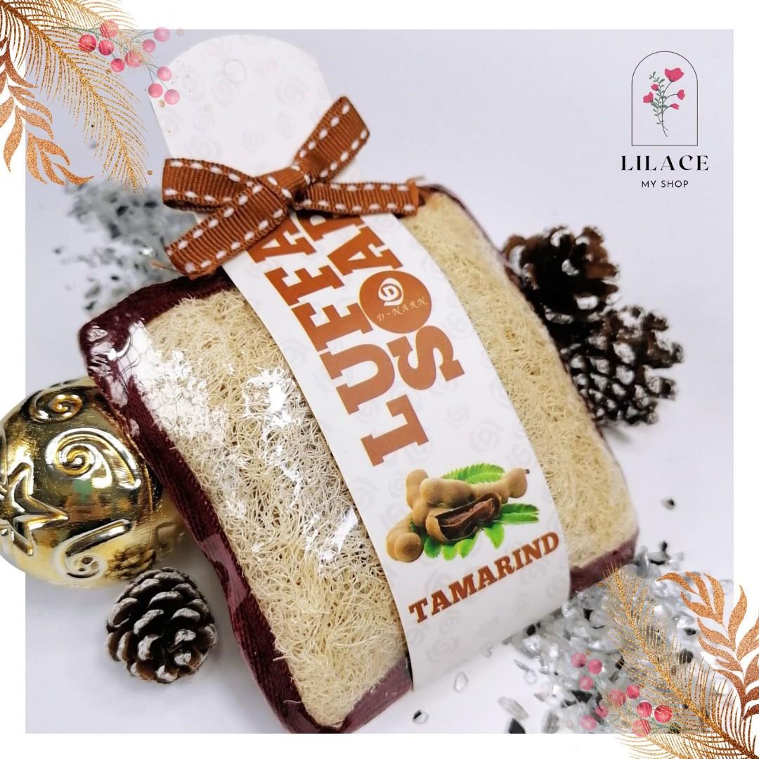 Luffa scrub 2 in 1, Beauty & Personal Care, Bath & Body, Bath on Carousell