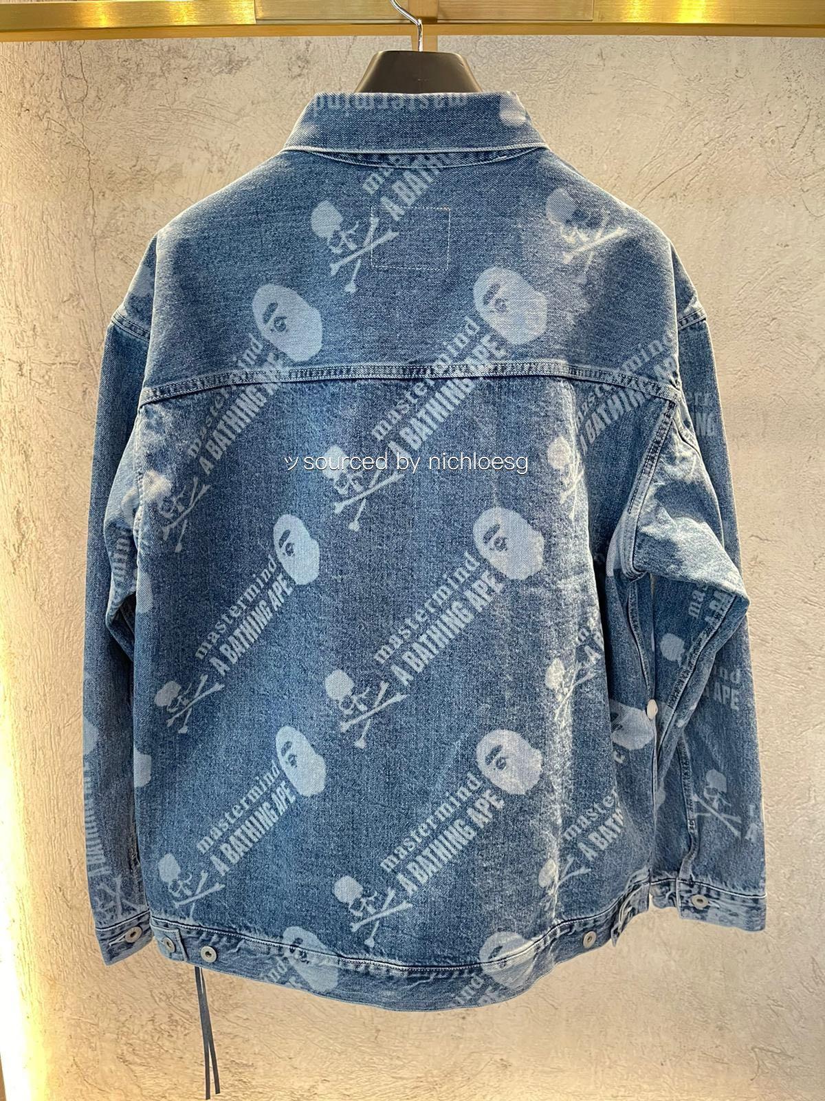 MASTERMIND VS BAPE DENIM JACKET, Men's Fashion, Coats, Jackets and ...