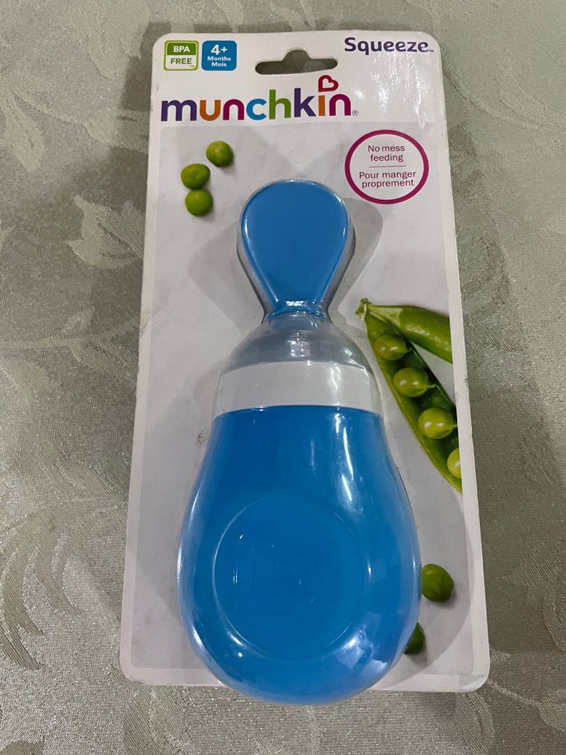 Munchkin Squeeze spoon- Brand New, Babies & Kids, Nursing & Feeding ...