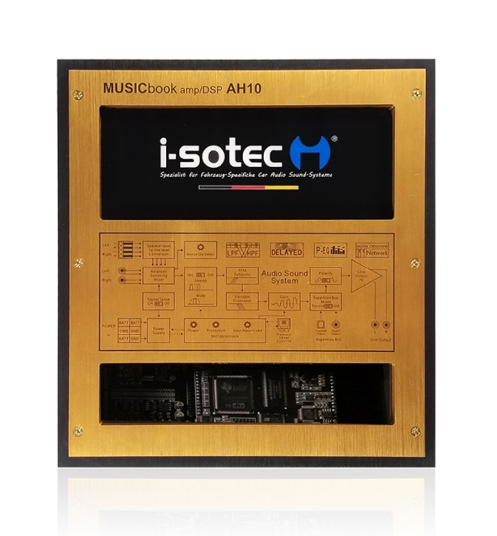 MUSICbook AH10 i-sotec ten channel DSP power amplifier, Audio ...