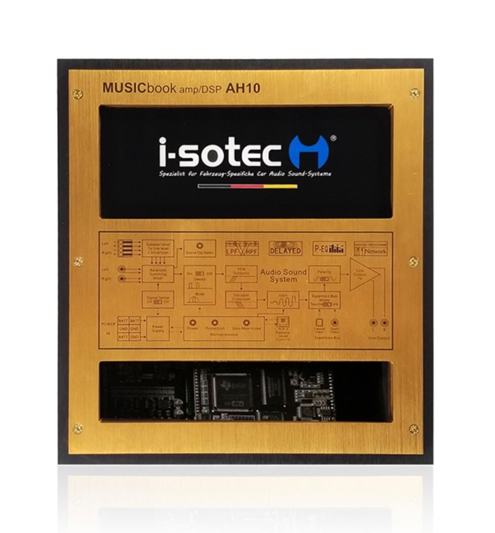 MUSICbook AH10 i-sotec ten channel DSP power amplifier, Audio ...