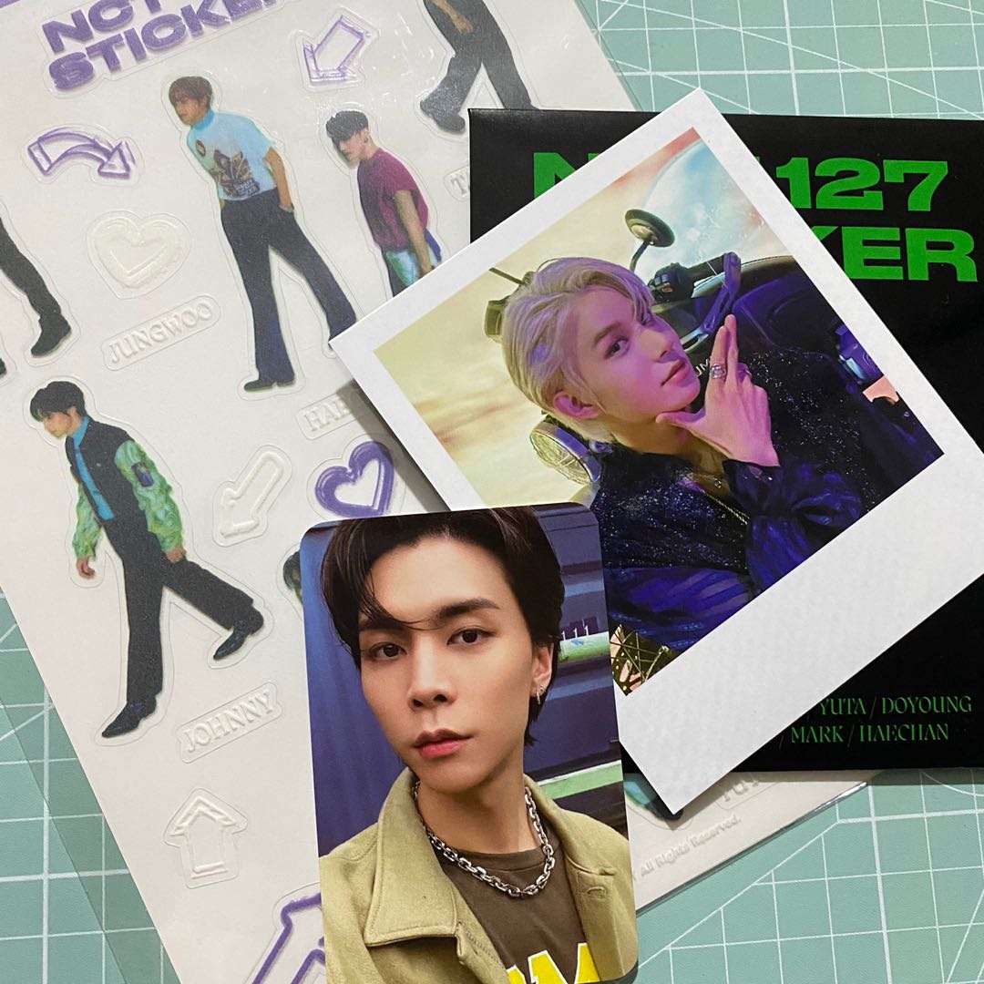 NCT 127 Sticker MD, Hobbies & Toys, Memorabilia & Collectibles, K-Wave ...