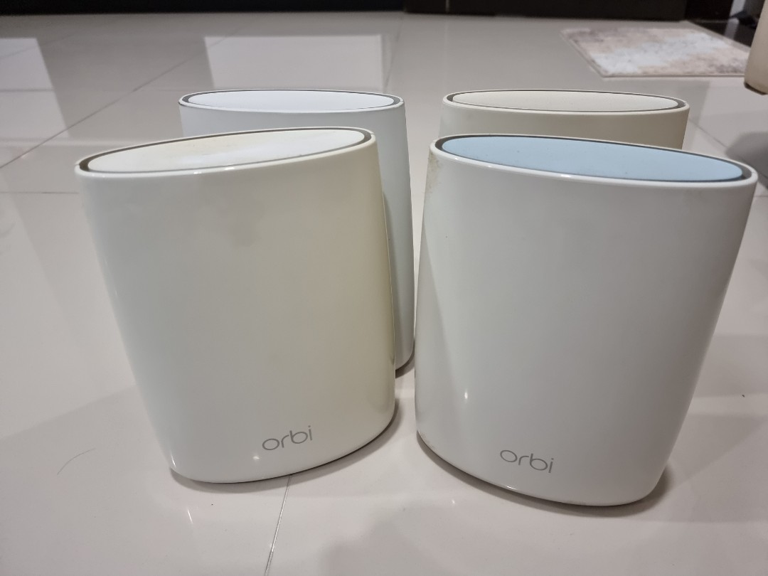 Netgear Orbi Ac3000 Tri band Wifi with 3 satellites, Computers & Tech ...