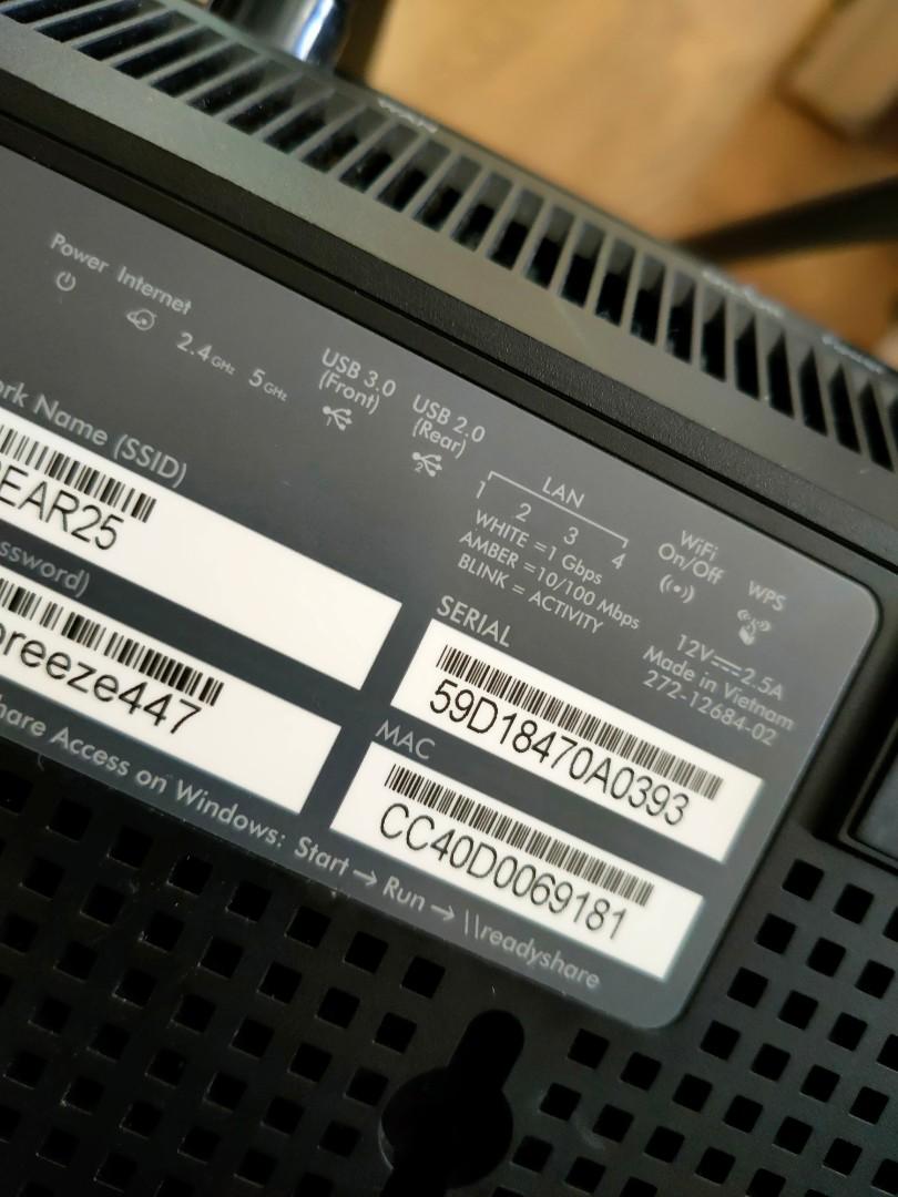 Netgear R6400v2 Wi-Fi router - bricked during upgrade process - on ...