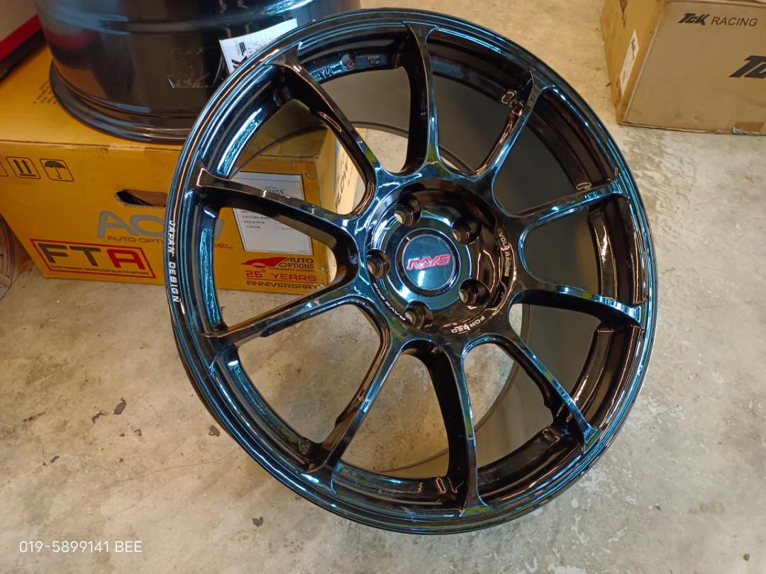 NEW SPORT RIM 18 INCH RAYS ZE40 CIVIC GOLF JETTA ELANTRA, Auto ...