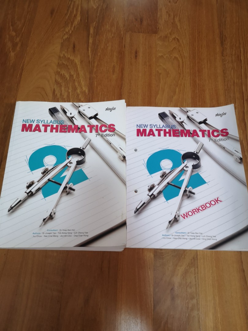 New syllabus mathematics 7th edition book 2 (Textbook + Workbook ...