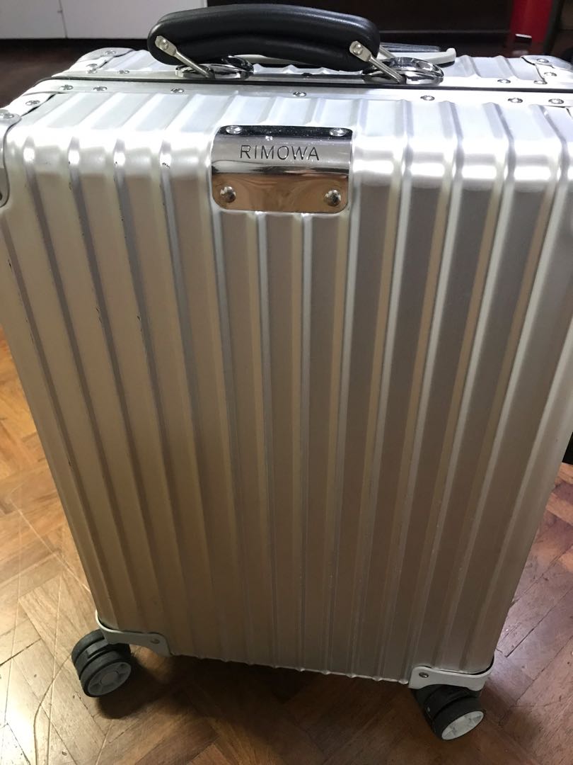 Original Rimowa hand carry luggage, Luxury, Bags & Wallets on Carousell