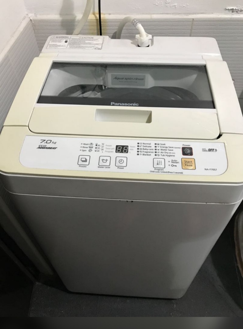 Panasonic automatic washing machine, TV & Home Appliances, Washing ...