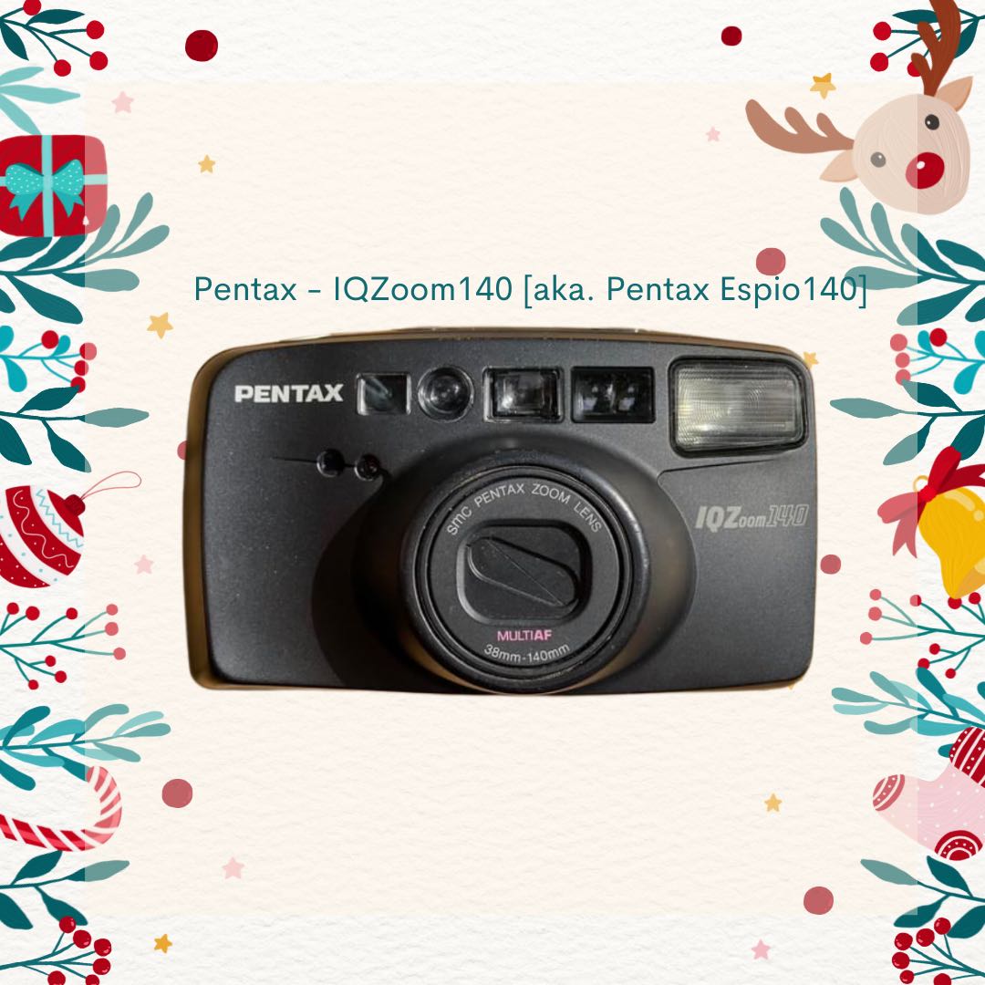 Pentax - IQZoom140 [aka. Pentax Espio140], Photography, Cameras on ...