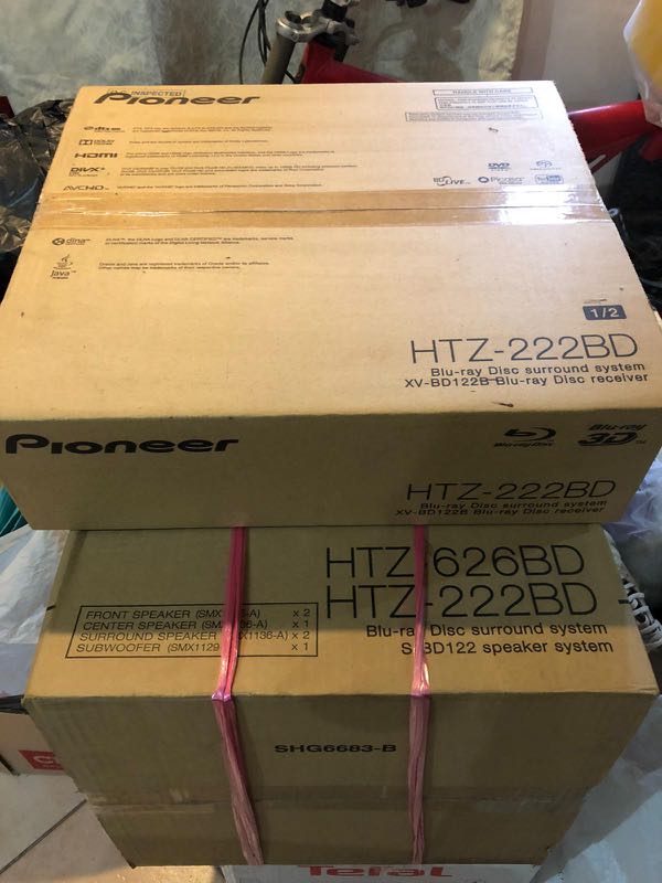 Pioneer Home theatre system - Pioneer HTZ-222BD Blu-ray 5.1 Home ...