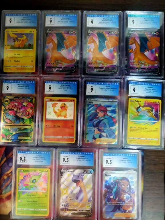 Pokemon CGC Slabs, Hobbies & Toys, Toys & Games on Carousell