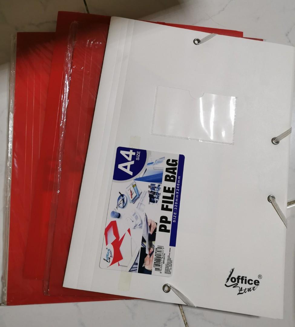 PP File Bag, Hobbies & Toys, Stationery & Craft, Stationery & School ...