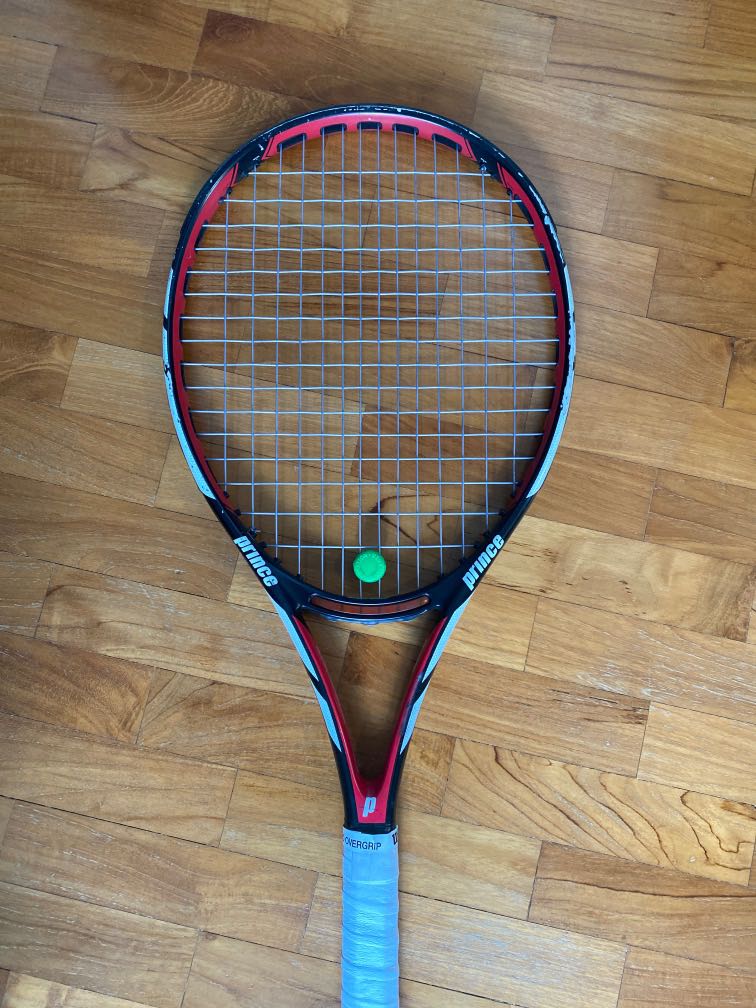 Prince warrior 100 esp tennis racquet, Sports Equipment, Sports & Games ...