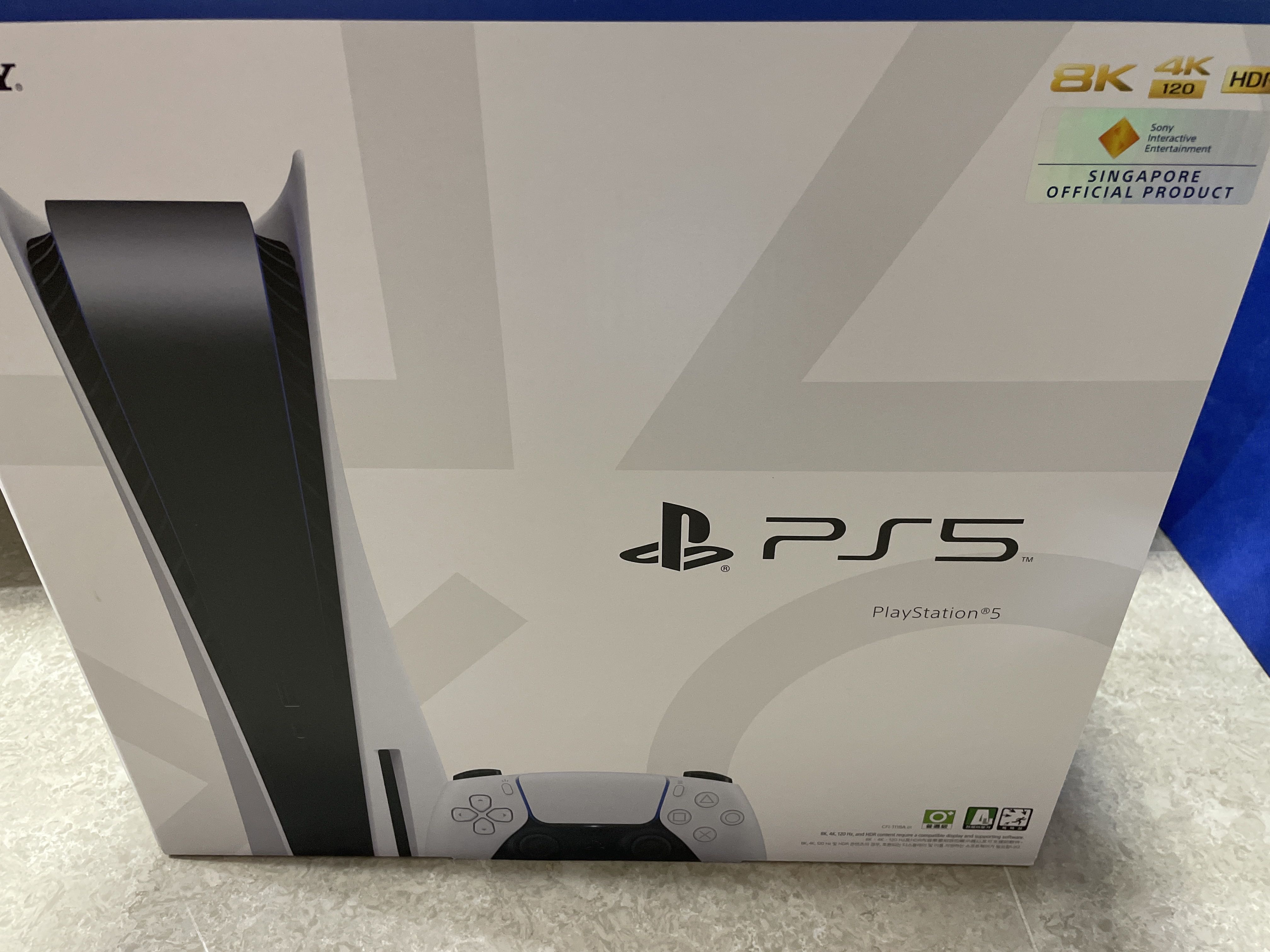 PS5 Disc Version(SG Set), Video Gaming, Video Game Consoles ...