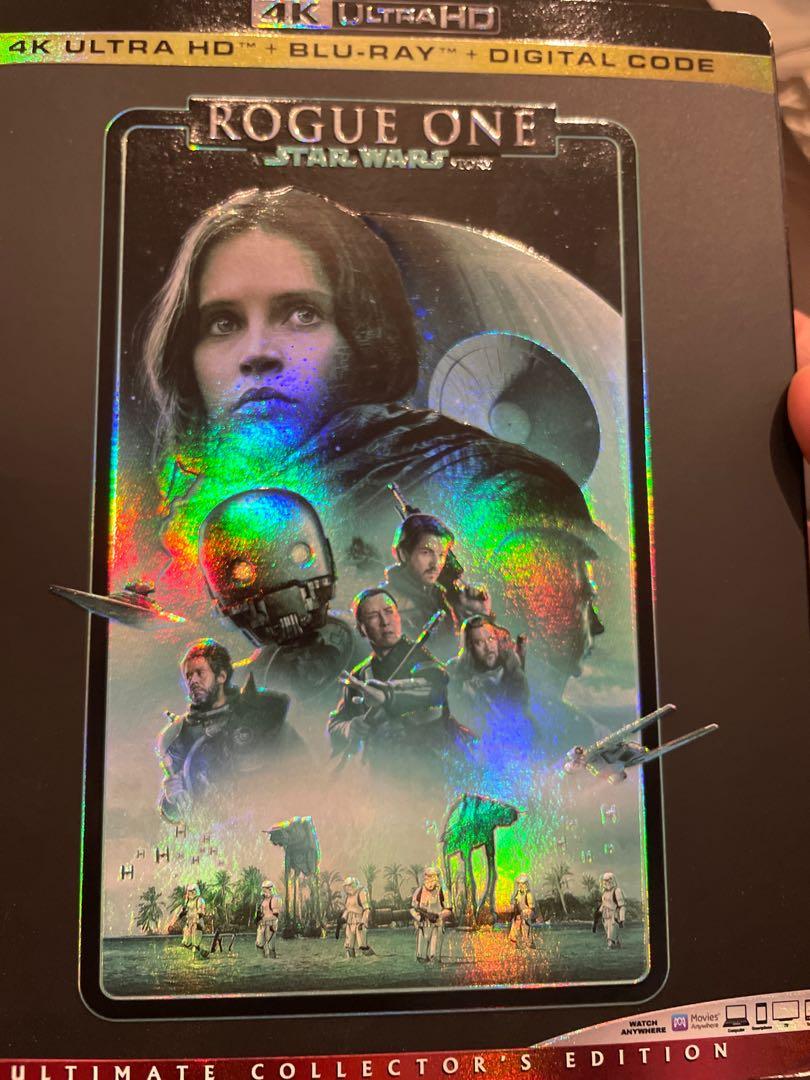 (RARE)(4K) Rogue One : A Star Wars Story 4K UHD Ultra HD Blu-ray bluray ...