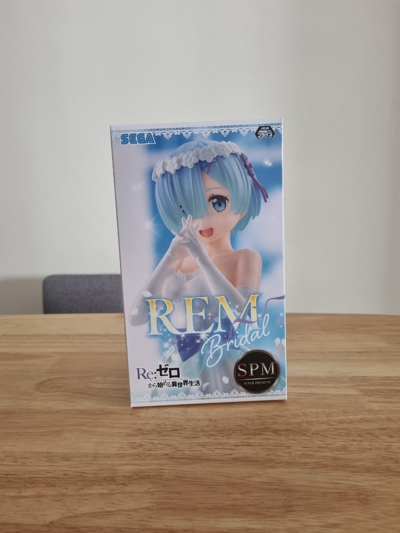 Re:Zero Rem bridal dress SPM, Hobbies & Toys, Toys & Games on Carousell