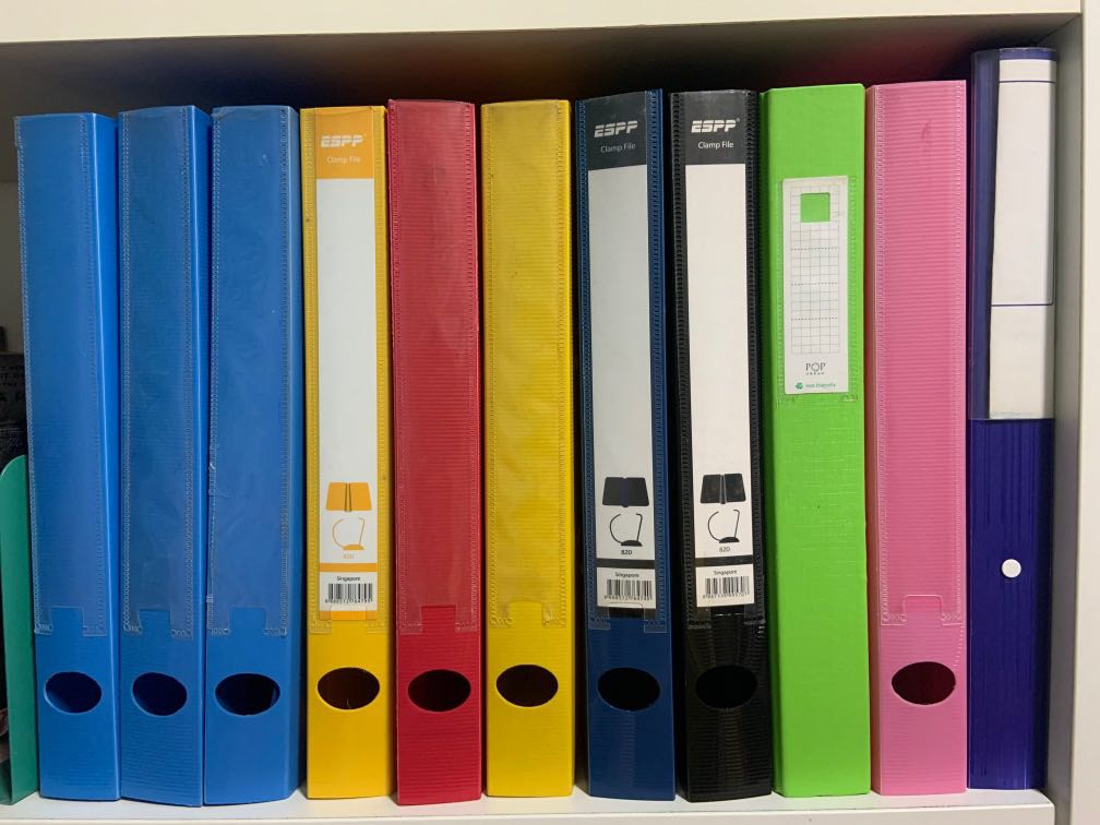 Ring Files ($4 for 5 files), Hobbies & Toys, Stationery & Craft ...