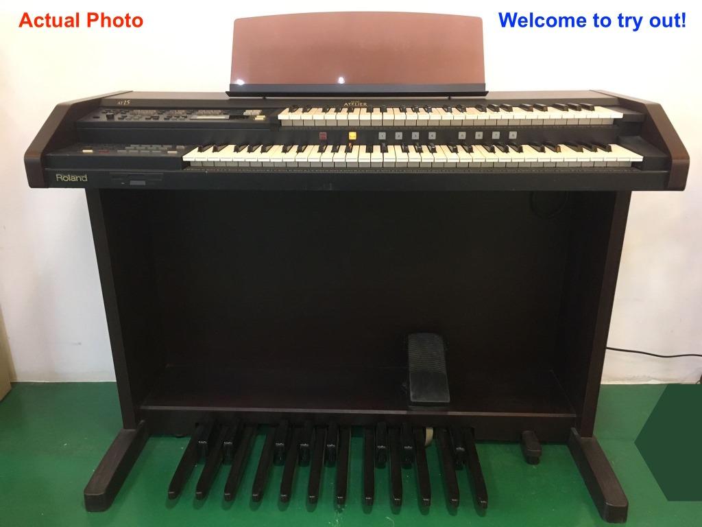 ROLAND Combo Organ Music Atelier AT15 (Showpiece set) AT-15, Hobbies ...
