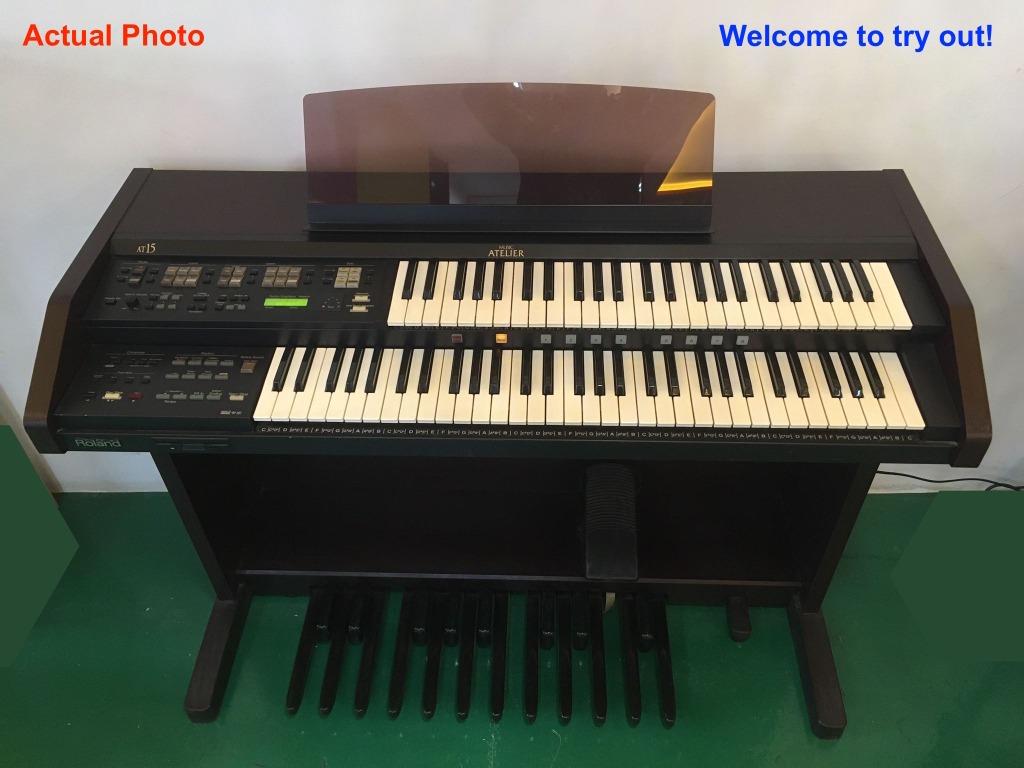ROLAND Combo Organ Music Atelier AT15 (Showpiece set) AT-15, Hobbies ...