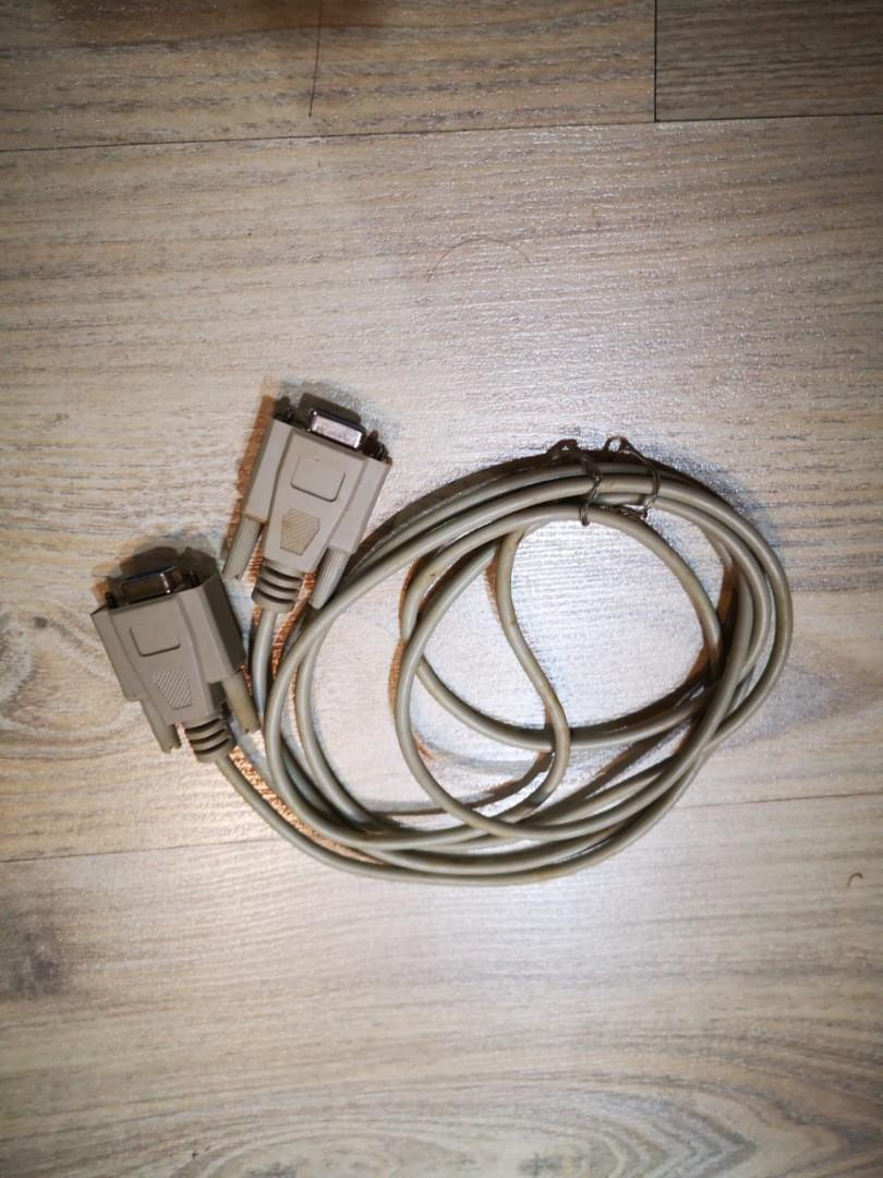 RS232 Serial Cable (Female to Female), Computers & Tech, Parts ...