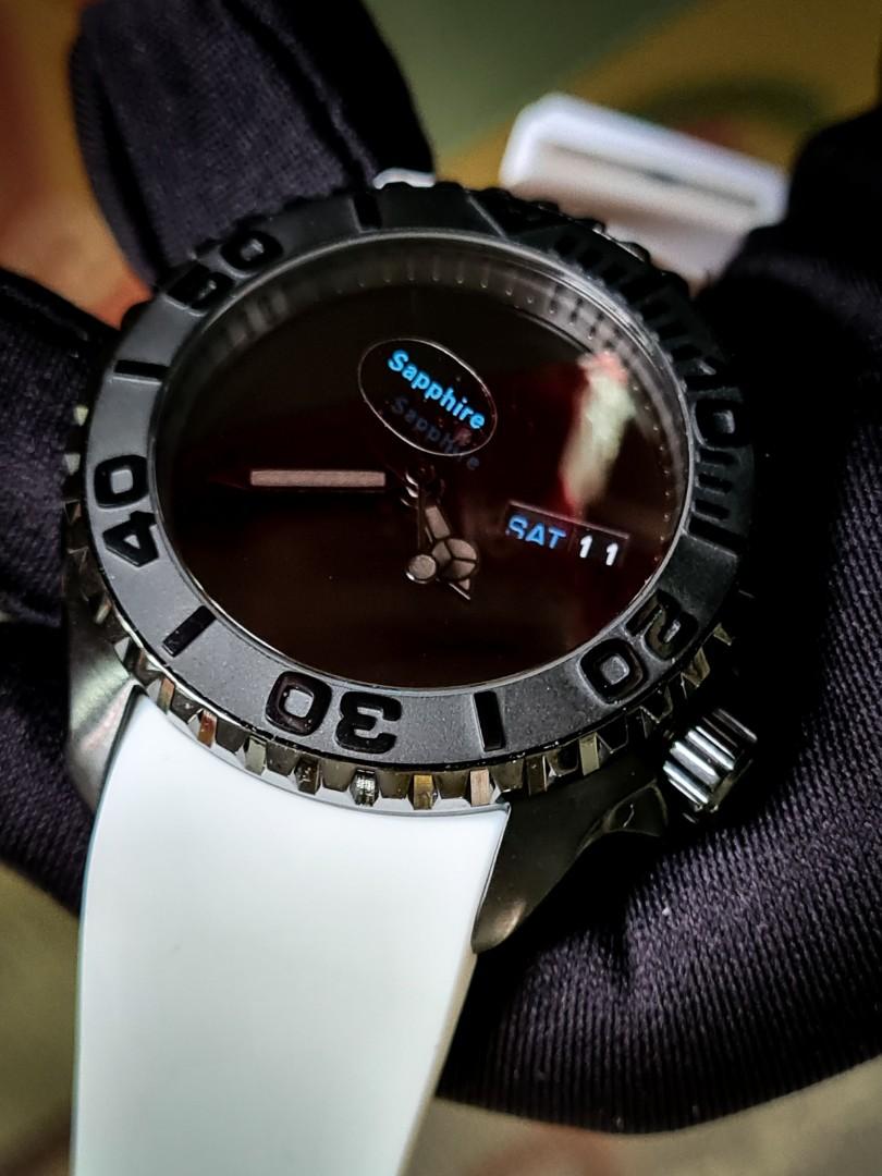 Seiko Stealth Mod, Luxury, Watches on Carousell